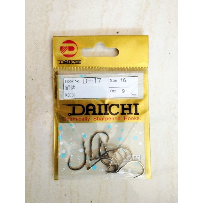 Jual mata kail DAICHI DH-17 tanpa lubang | Shopee Indonesia