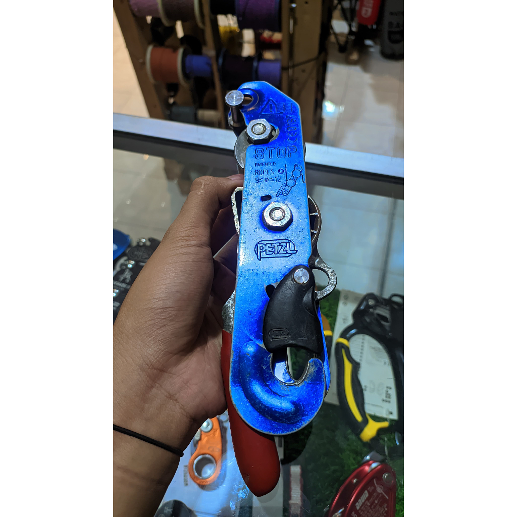 Jual Autostop petzl descender petzl original rescue rope acces ids idl ...