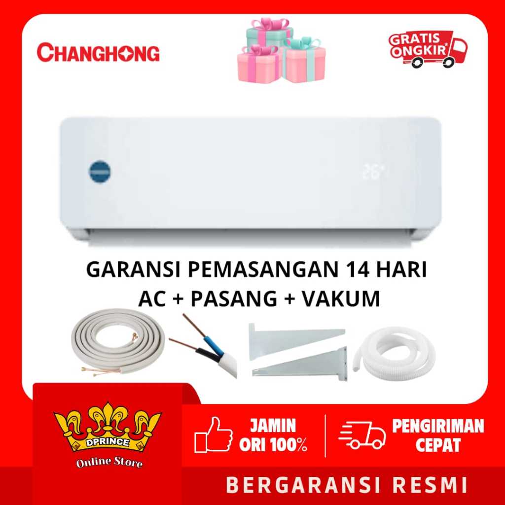 Jual CHANGHONG CSC 09NVB/09 NVB AC 1 PK AC SPLIT 1 PK STANDARD CSC09NVB | Shopee Indonesia