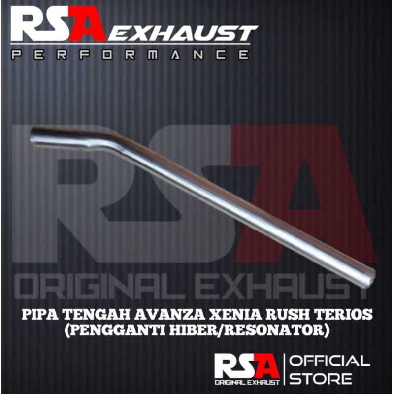 Jual RSA EXHAUST | PIPA SAMBUNGAN TENGAH PENGANTI TABUNG HIBER ...