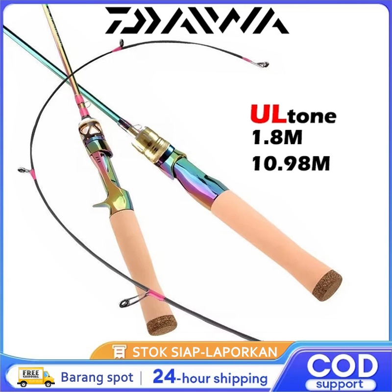 Jual Daiwa Joran pancing spinning casting rod spinning joran 180cm ...