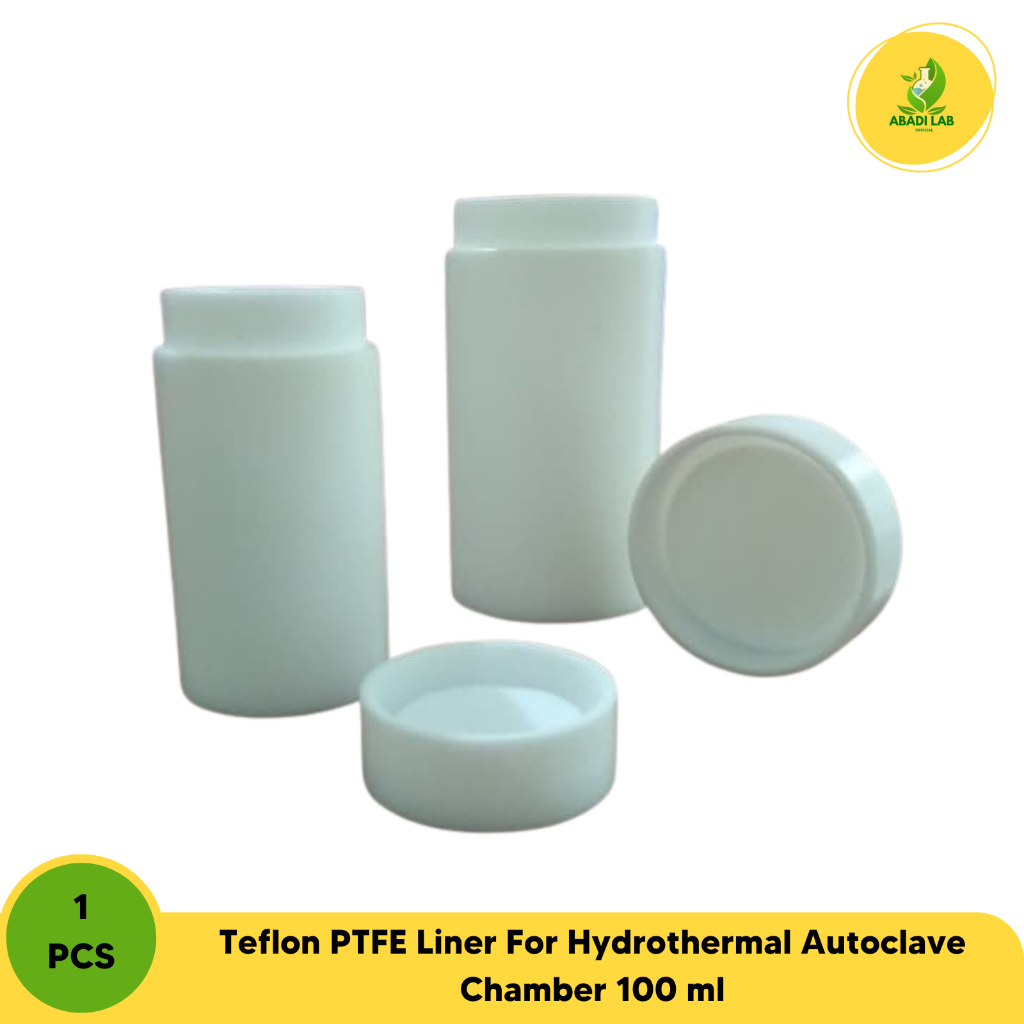 Jual Teflon PTFE Liner For Hydrothermal Autoclave Chamber 100 ml ...