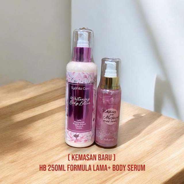 Jual Paket HB Syahila Care 250ml Formula lama + Body Serum | Shopee ...