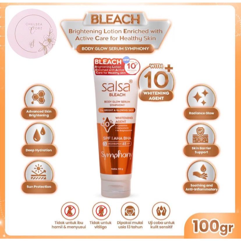 Jual Salsa Bleach Body Serum 100g (Bleaching Lotion) | Shopee Indonesia
