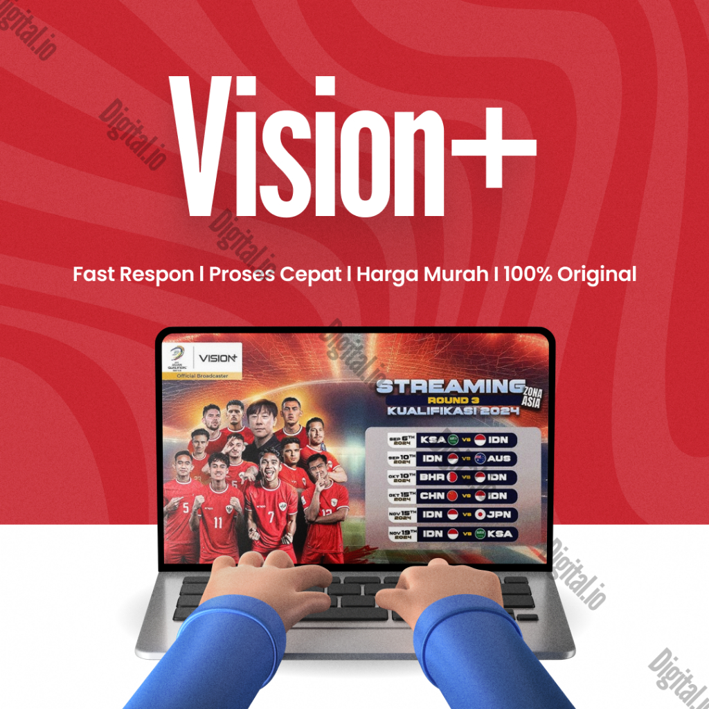 Jual Vision+ Premium - Akses TV, Film, & Drama Lengkap Tanpa Iklan Full ...