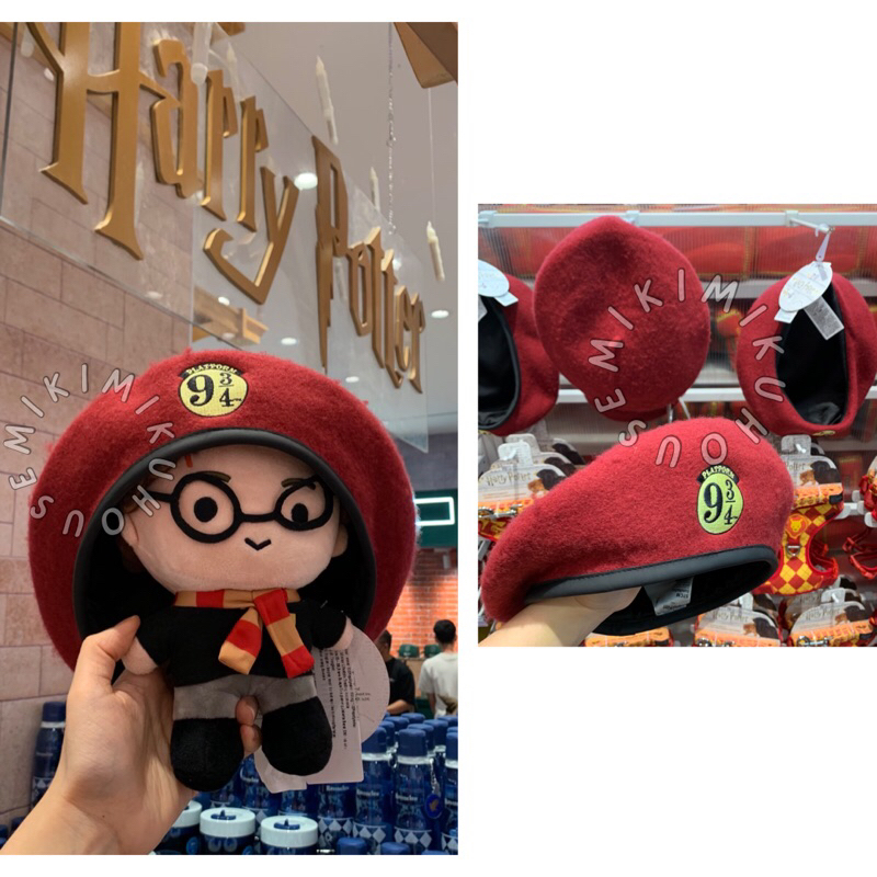 Jual MINISO x HARRY POTTER BARET TOPI HOGWARTS STATION PERON PLATFORM 9 ...
