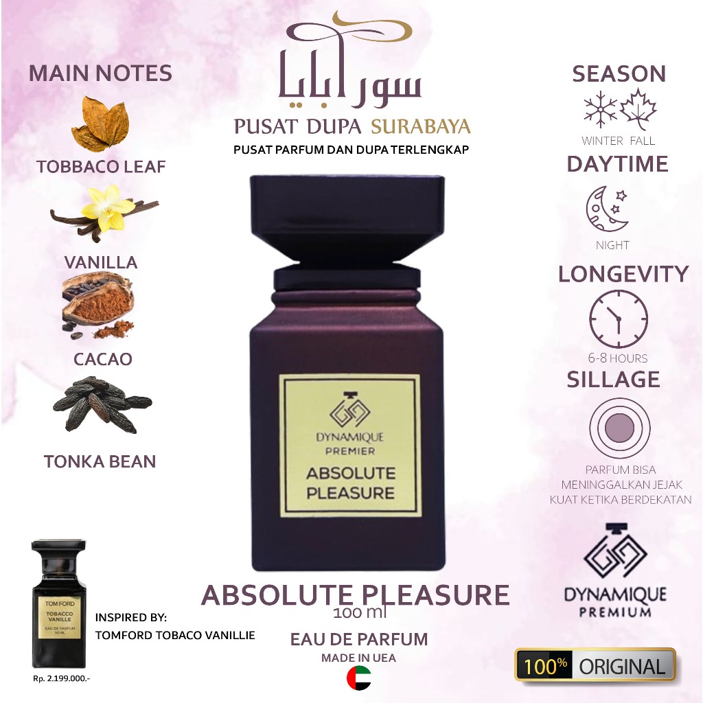 Jual Parfum Asli Arab Original Premium Dynamique premium Parfume ...