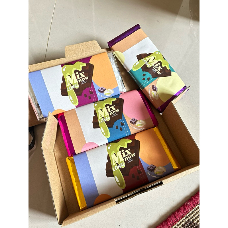 Jual COKLAT MIX CHOCOLATE KUNAFE PISTACHIO LOKAL HOMEMADE VIRAL ...