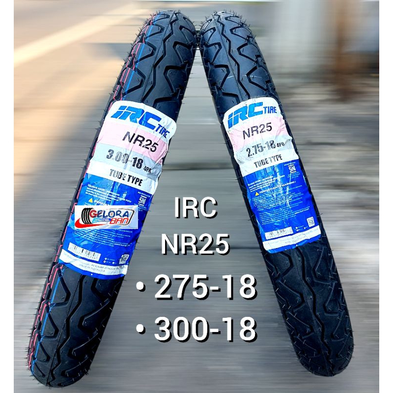 Jual Ban Irc Nr25 275-18 Ban 300-18 Ban Montor Scorpio Rxking Thunder ...