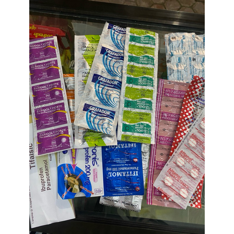 Jual obat demam dan nyeri (Tifalsic/ Fasidol forte/ Grafadon/ Itamol ...