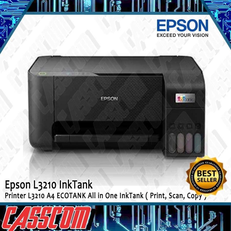 Jual Printer L3210 A4 ECOTANK All in One InkTank - Hitam | Shopee Indonesia