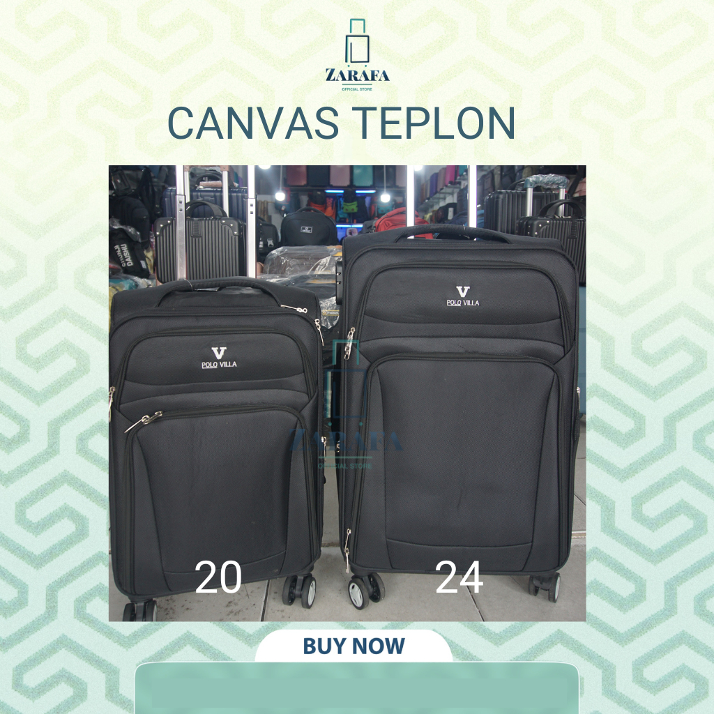 Jual KOPER 20 INCH KAIN CANVAS TEPLON | Shopee Indonesia