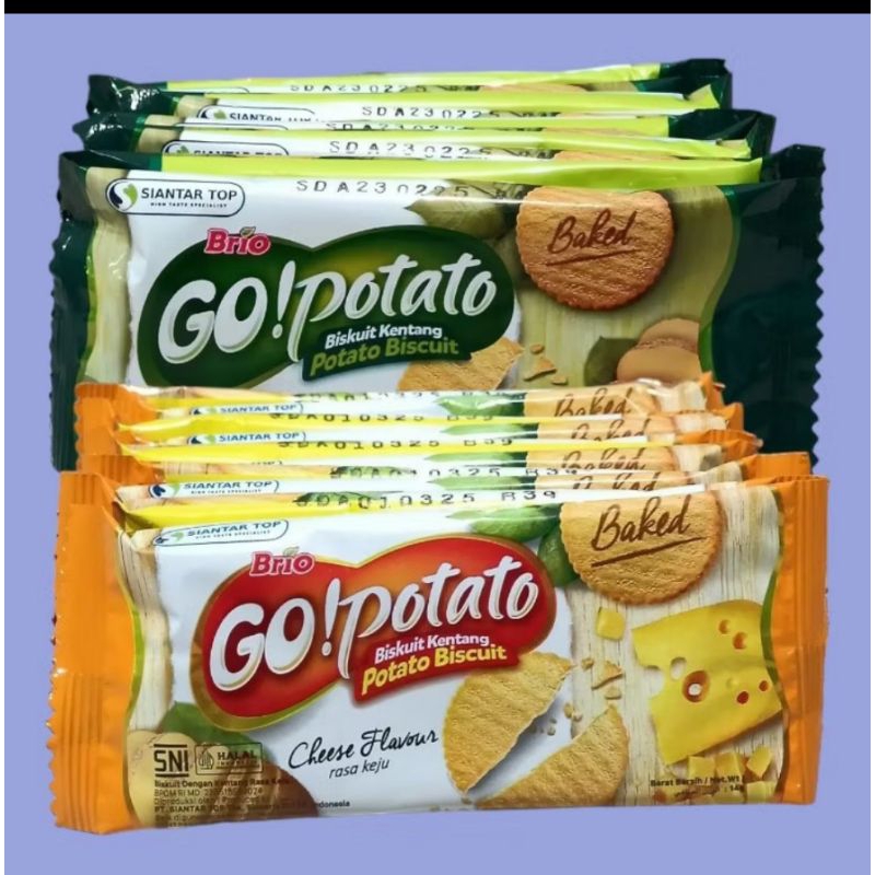 Jual Brio Go Potato 14 Gram 1 Pack isi 10 Pcs | Shopee Indonesia
