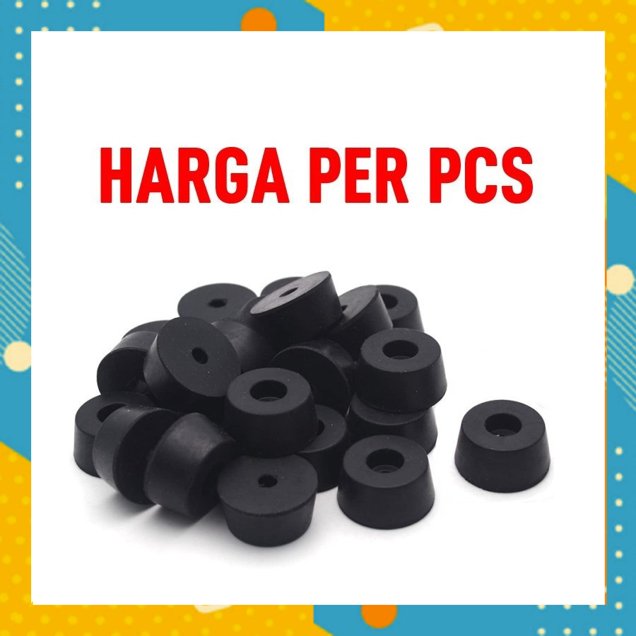 Jual Kaki Karet Silinder Pelindung Furniture Meja Kursi Kompor Rubber ...