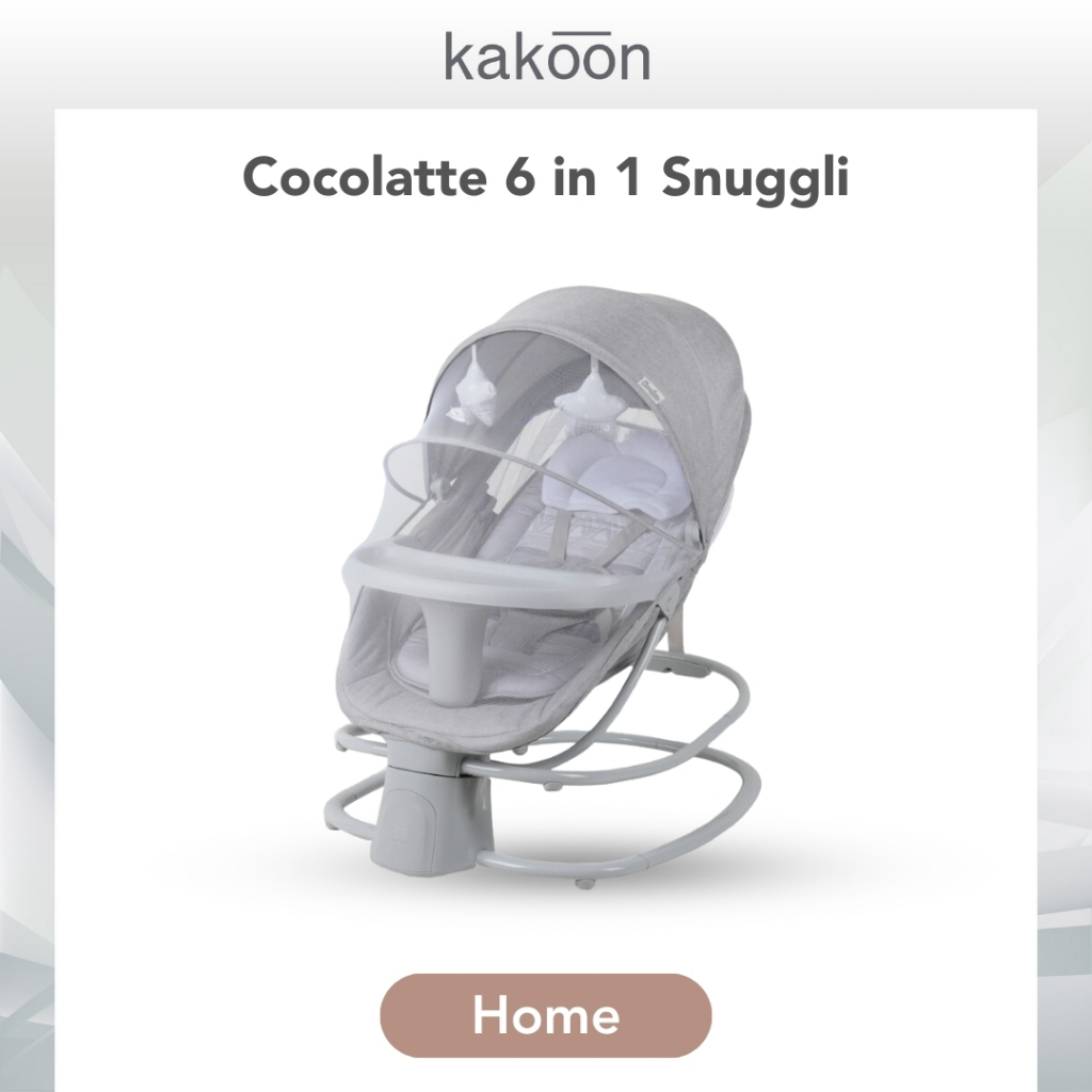 Jual KAKOON COCOLATTE 6in1 Snuggli • Multi Functional Foldable Swing ...