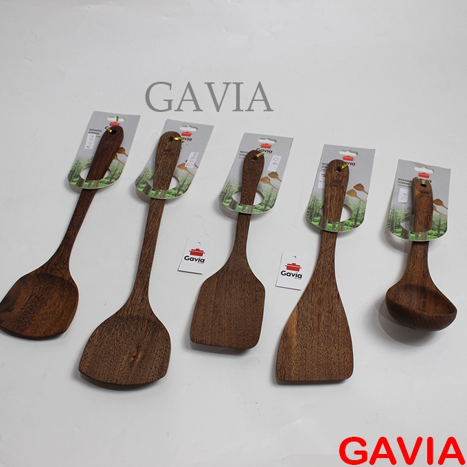 Jual Spatula Kayu TEBAL PREMIUM / Sutil Kayu / Sendok Goreng Kayu ...