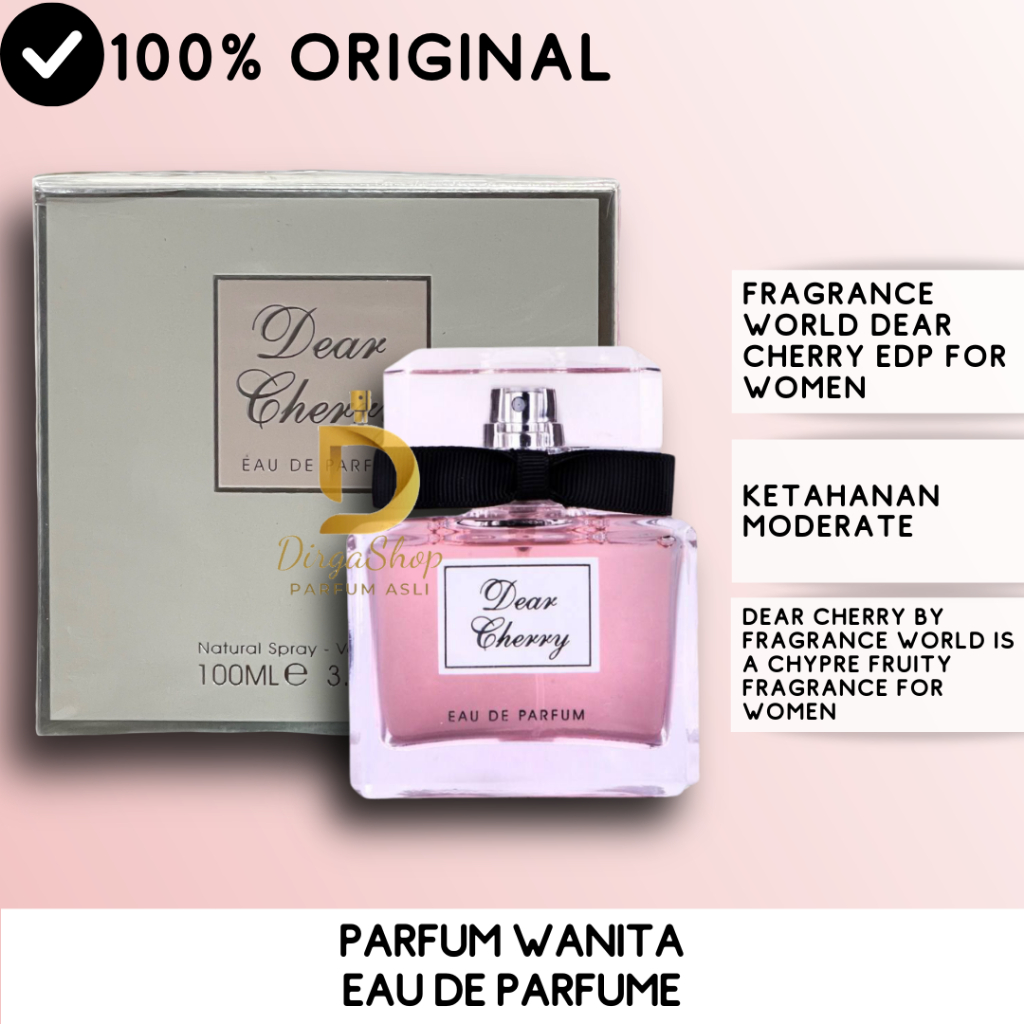 Jual Fragrance World Dear Cherry EDP For Women100ML | Shopee Indonesia