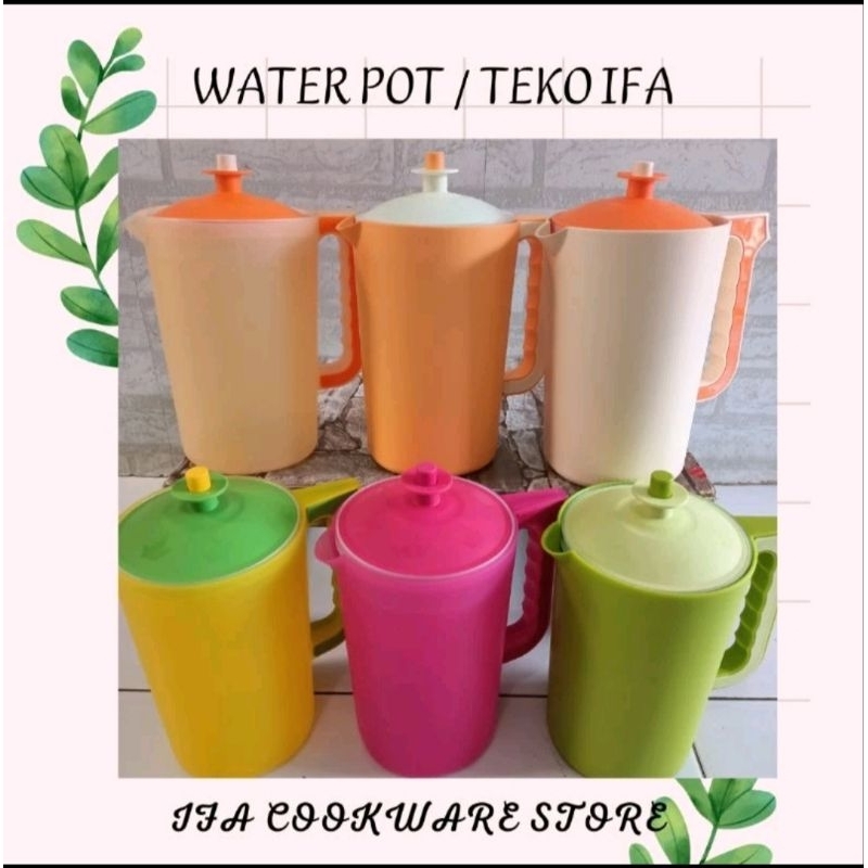 Jual Teko Air Water Pot IFA ukuran 2,2 Liter warna Orange | Shopee ...