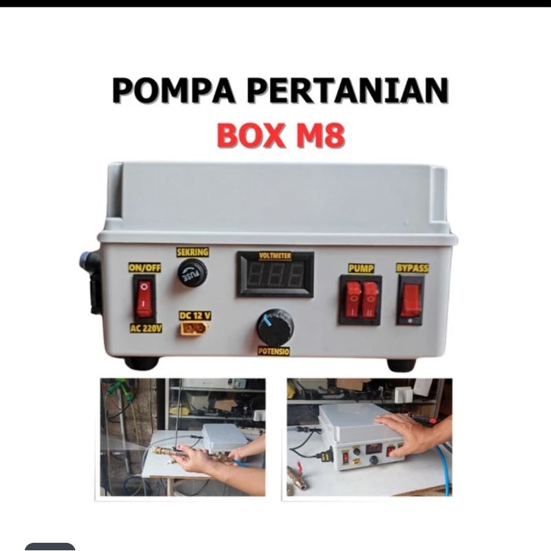 Jual Paket Pompa BOX M-series M8 Paket Pompa Pertanian pompa Dual ...