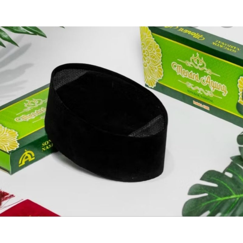 Jual Grosir 20 PCS Peci Songkok Nasional Kopiah Hitam AC | Shopee Indonesia