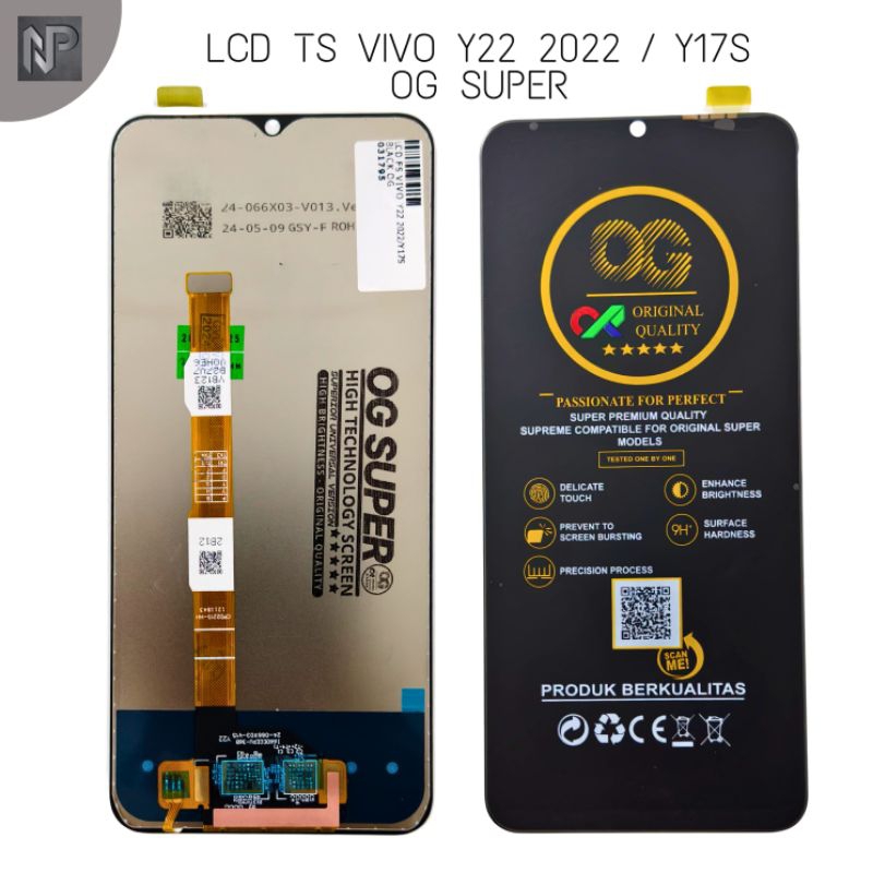Jual LCD TOUCHSCREEN / LAYAR VIVO Y22 2022 / Y17S ORIGINAL SUPER ...