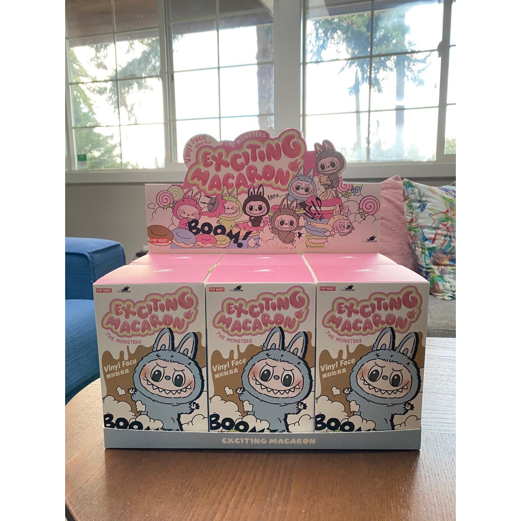 Jual THE MONSTERS LABUBU POP MART ORIGINAL MACAROON V1 Boneka Blind Box ...