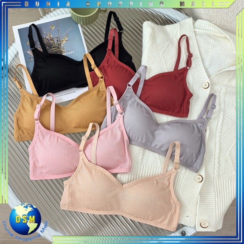 Jual DSM Bra Wanita Casual 7018 Bahan Halus Bh Push Up 3 Kawat Pakaian ...