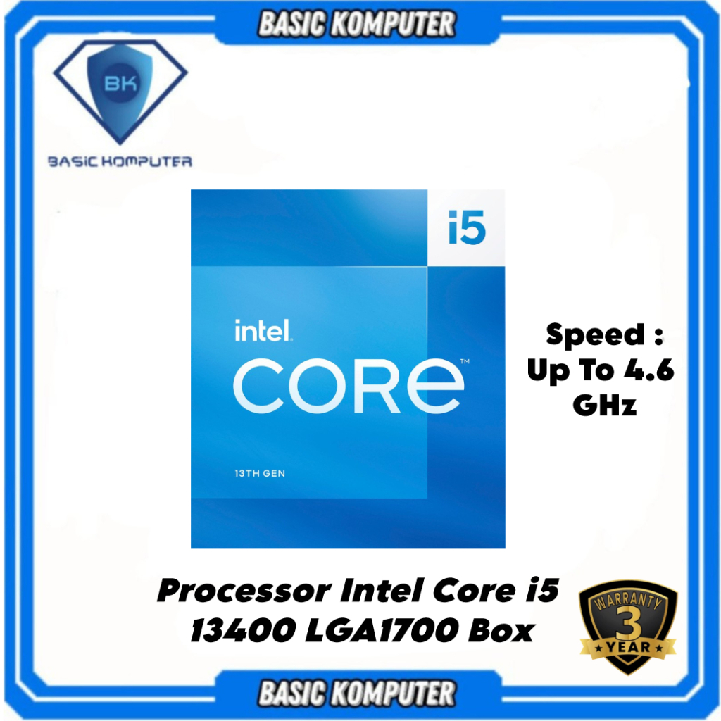 Jual PROCESSOR INTEL CORE I5 13400 BOX SOCKET LGA1700 NEW!!! | Shopee ...