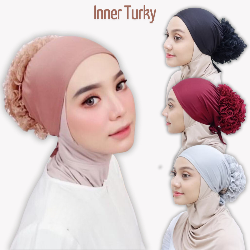 Jual Inner Turkey / Cepol Inner Hijab / Inner Jilbab / DalamanJilbab ...
