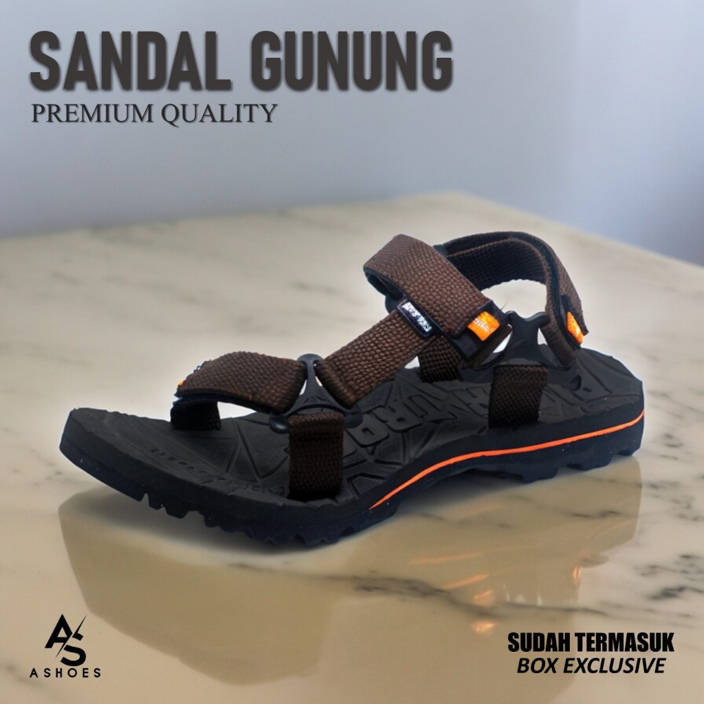 Jual Sandal Gunung Outdoor Pria Sendal Gunung Tracking Hiking Touring ...