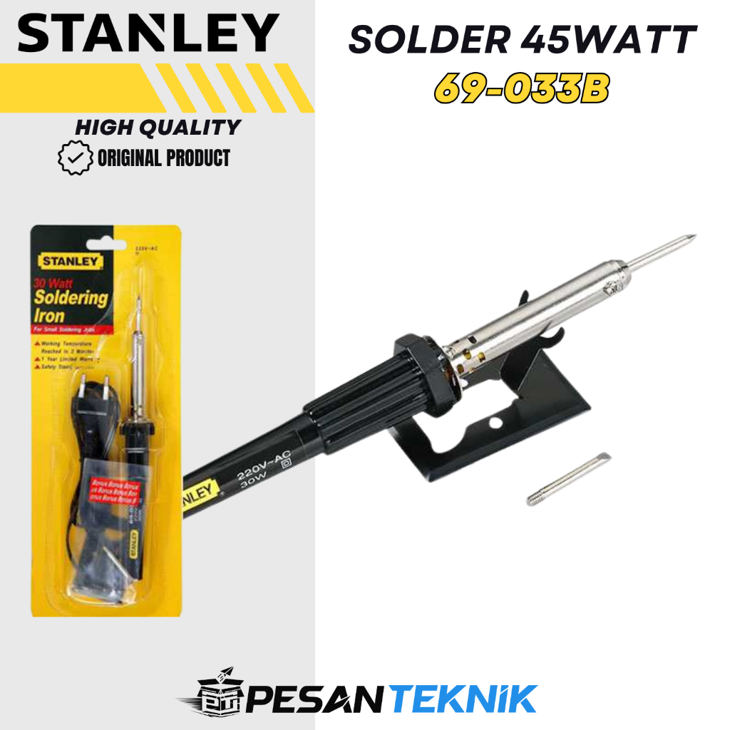 Jual Solder Stanley SOLDERING IRON 45 WATT 69-033B LAS SOLDER | Shopee ...