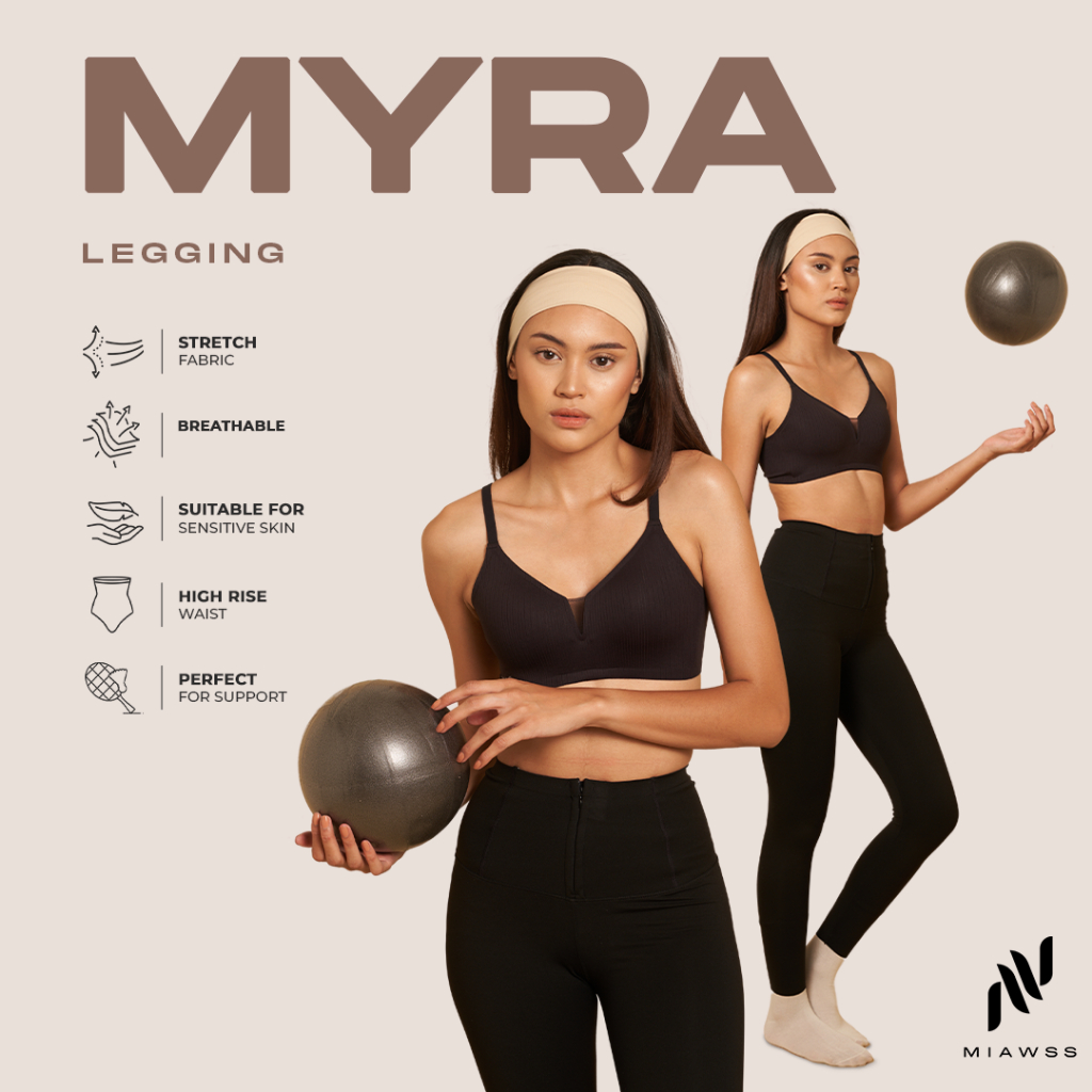 Jual MIAWSS MYRA - Legging Olahraga Panjang Wanita Legging Senam ...