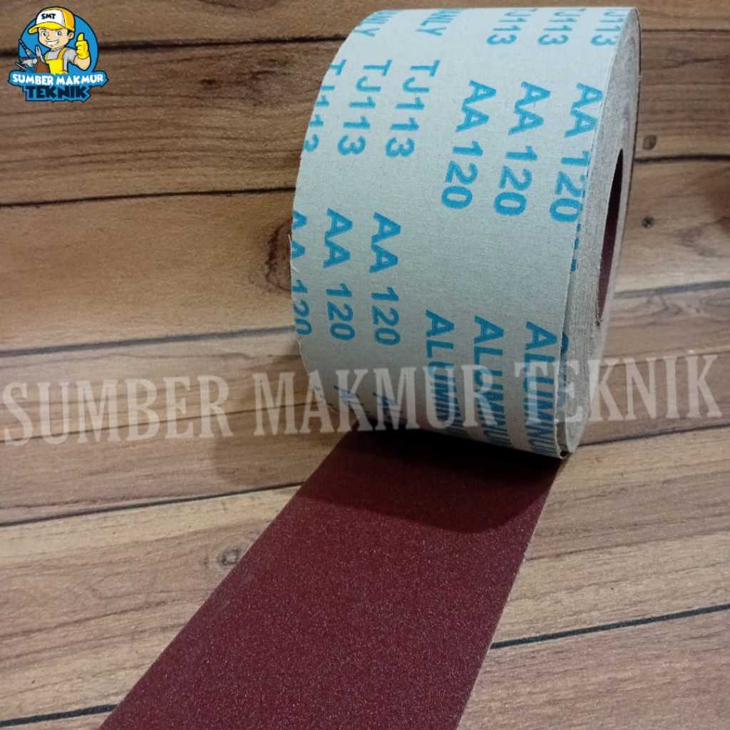 Jual Amplas Rol Meteran Hamplas Roll Murah Kain Grit 60 80 100 120 150 ...