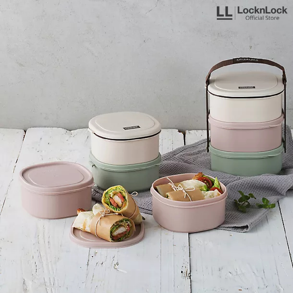 Jual LocknLock Lunch Box 3 Tier Kotak Makan - HPL770 | Shopee Indonesia