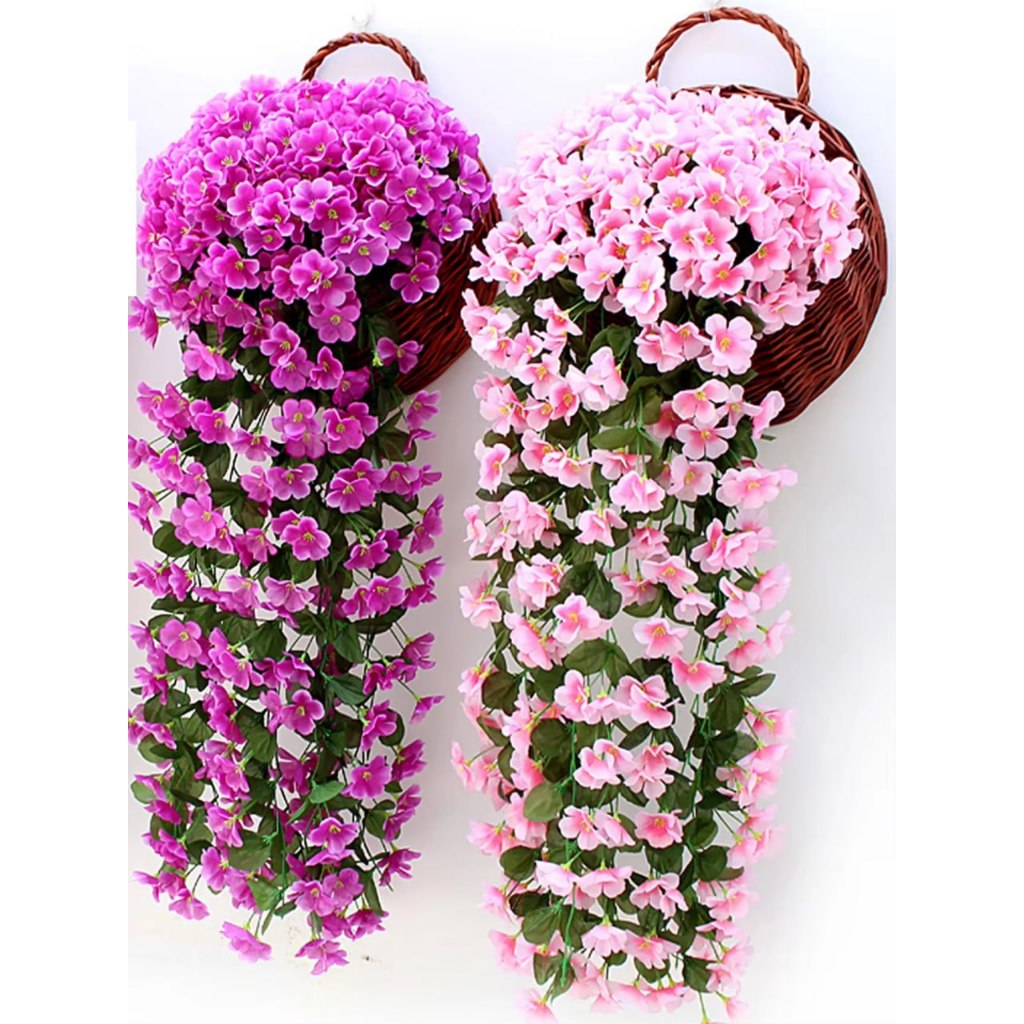 Jual Bunga SAKURA Gantung 18 Cabang 120 Kuntum Bunga - Tanaman Daun ...