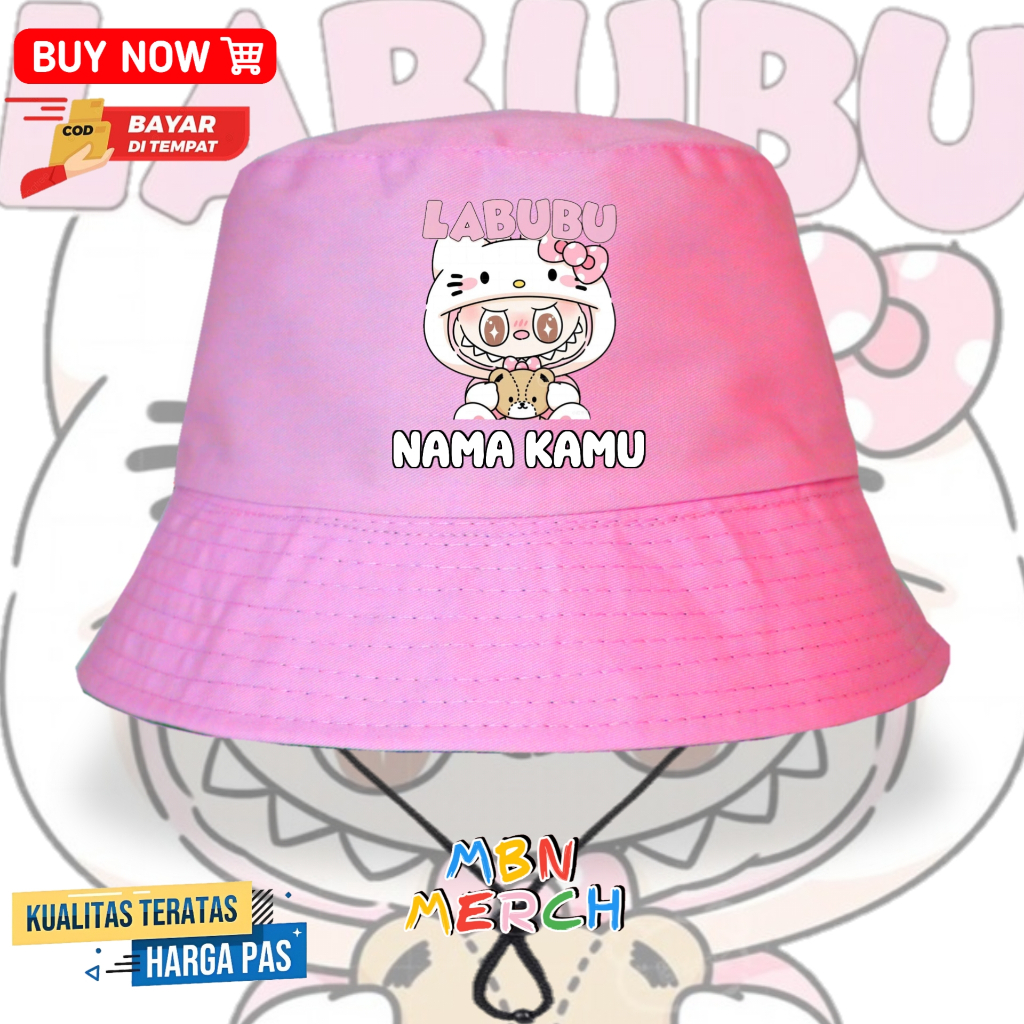 Jual Topi bucket Hat anak Labubu/topi anak | Shopee Indonesia