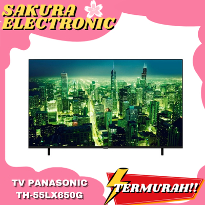 Jual PANASONIC TH-55LX650G 55 INCH 4K UHD ANDROID SMART TV LED 55LX650G | Shopee Indonesia