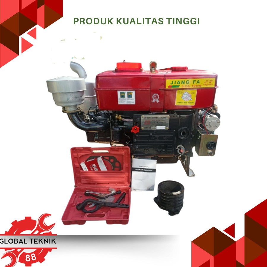 Jual Mesin Diesel Jiangfa ZS1115DA-24Pk Stater | Shopee Indonesia