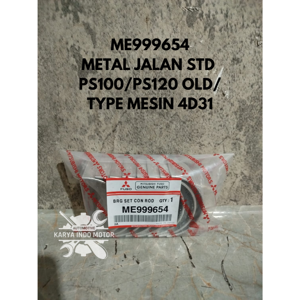 Jual METAL JALAN STD PS100/PS120 TYPE MESIN 4D30-4D33 ME999654/ME995148 ...