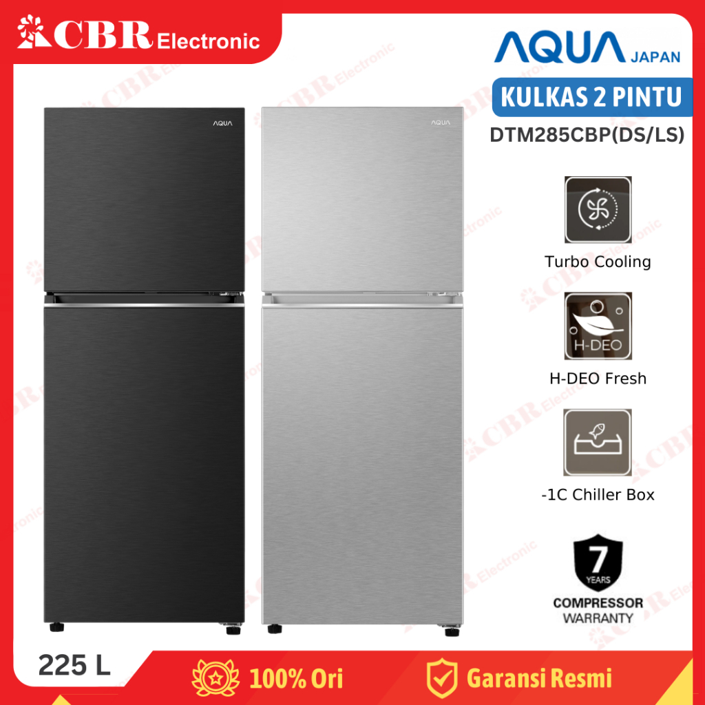 Jual Kulkas AQUA 2 Pintu DTM285CBP (DS/LS) / 225 L - Batam | Shopee Indonesia