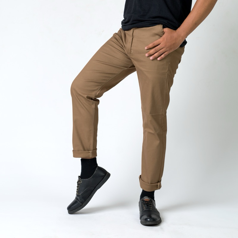 Jual [COD] Celana Big Size Chinos panjang pria 33-38 | Shopee Indonesia