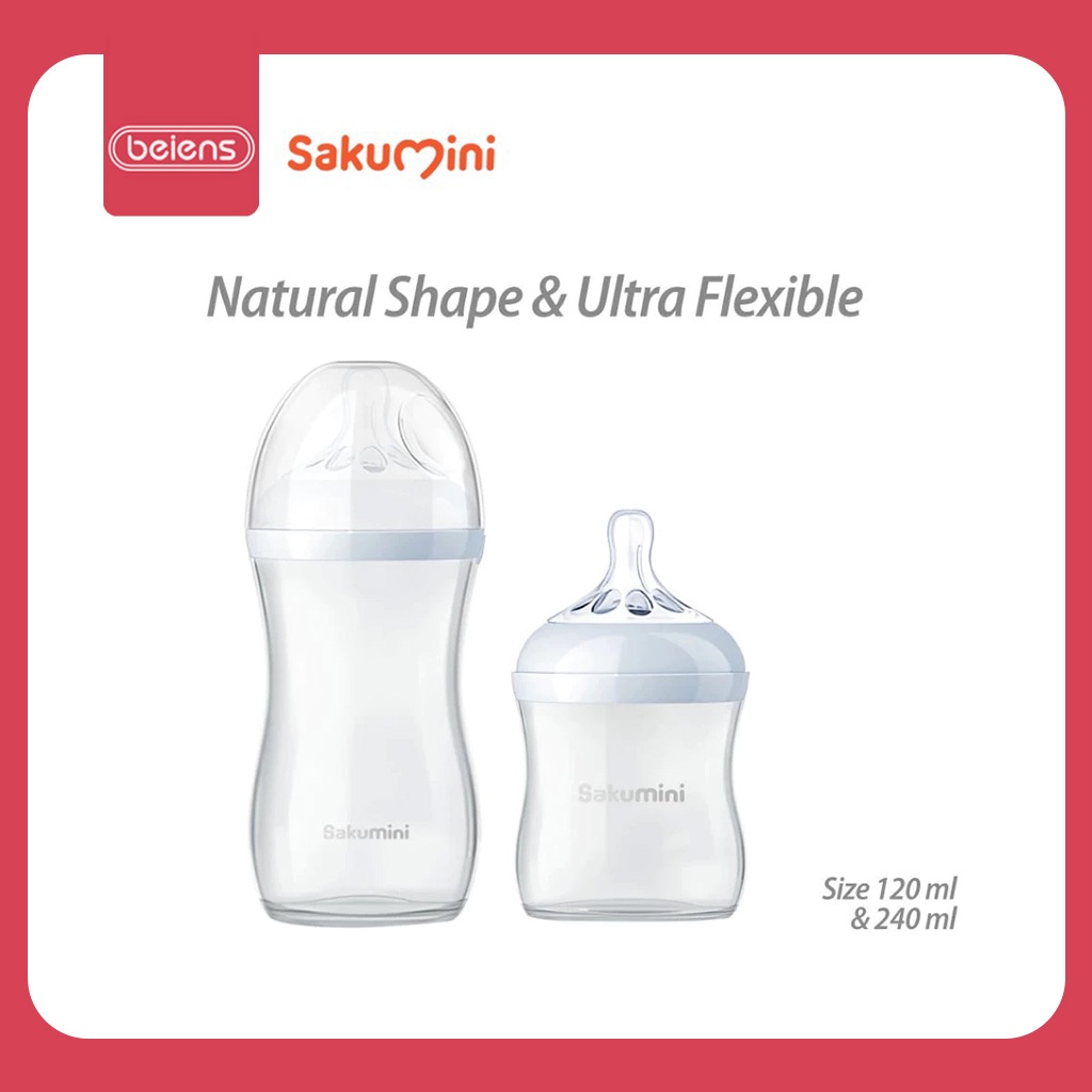 Jual Beiens X Sakumini Baby Natural Milk Feeding Bottle Botol Susu Bayi ...
