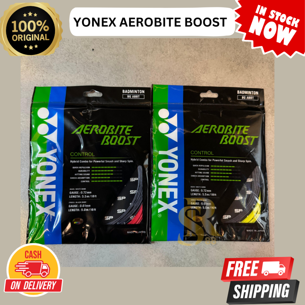 Jual Senar Badminton Yonex Aerobite Boost Original | Shopee Indonesia