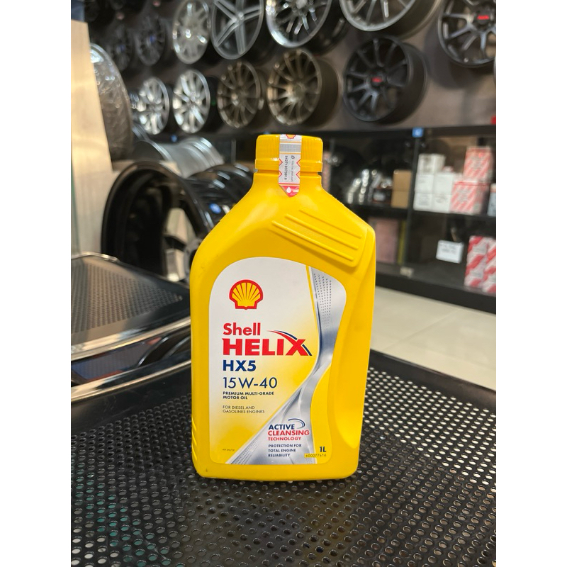 Jual Oli Shell Helix HX5 Sae 15W-40 Kemasan 1 Liter | Shopee Indonesia