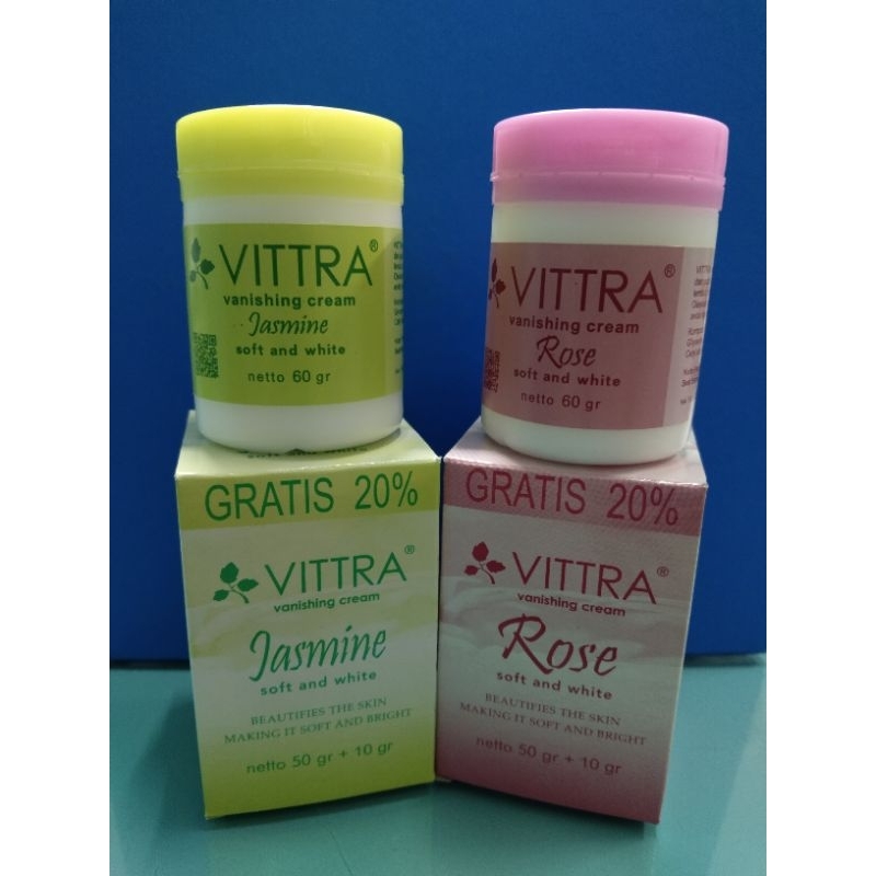 Jual Vittra Vanishing Cream 50g+10g- | Shopee Indonesia