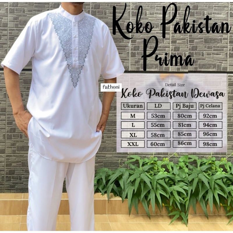 Jual Setelan koko pakistan/kurta lengan pendek | Shopee Indonesia