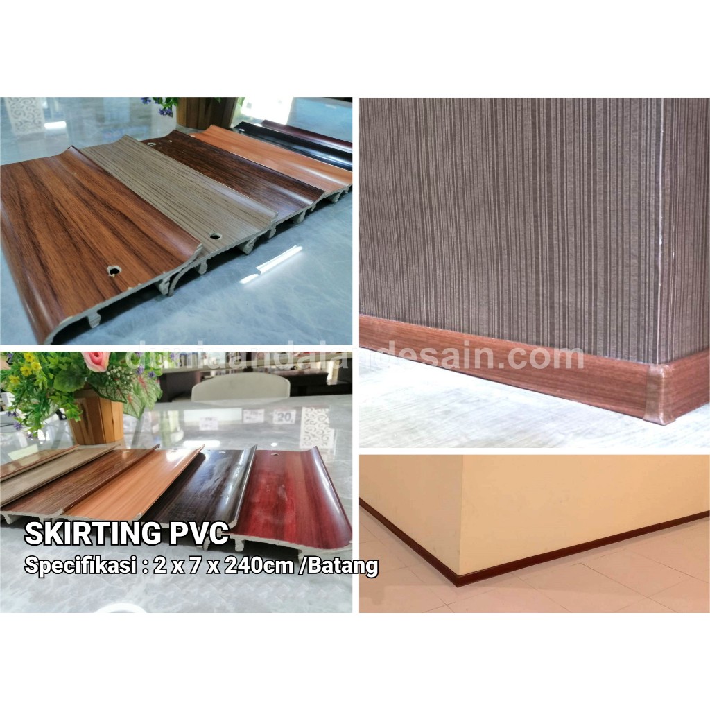 Jual Skirting PVC Plint PVC Vinyl Lantai Lis Vinyl Ke Dinding ...