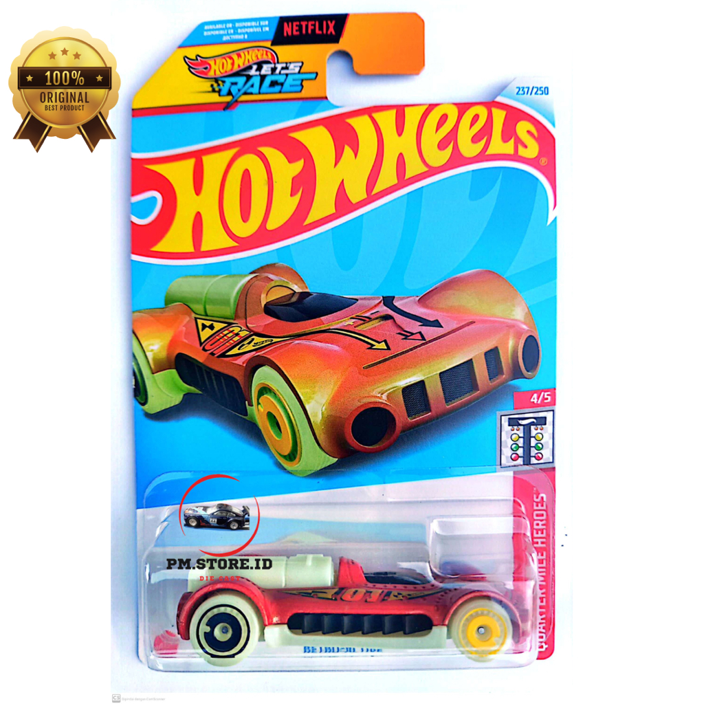 Jual Hot wheels glow in the dark retro active balap | Shopee Indonesia