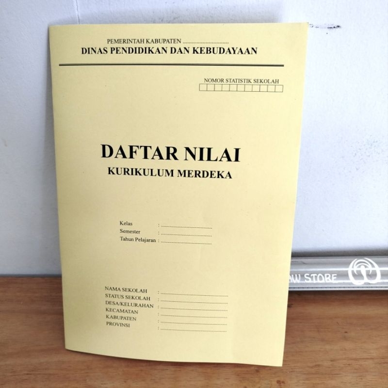 Jual Buku Daftar Nilai Kurikulum merdeka untuk SD | Shopee Indonesia