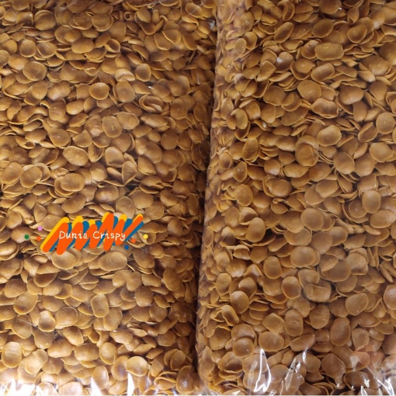Jual [1 KG, 5 KG] KERUPUK KERANG HAREMIS LOS UDANG SEBLAK/ GORENG ...